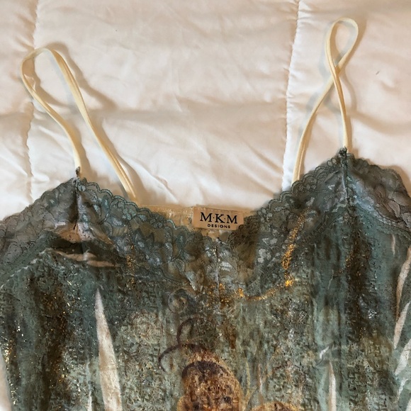 MKM Designs | Tops | Mkm Boho Strappy Tank | Poshmark